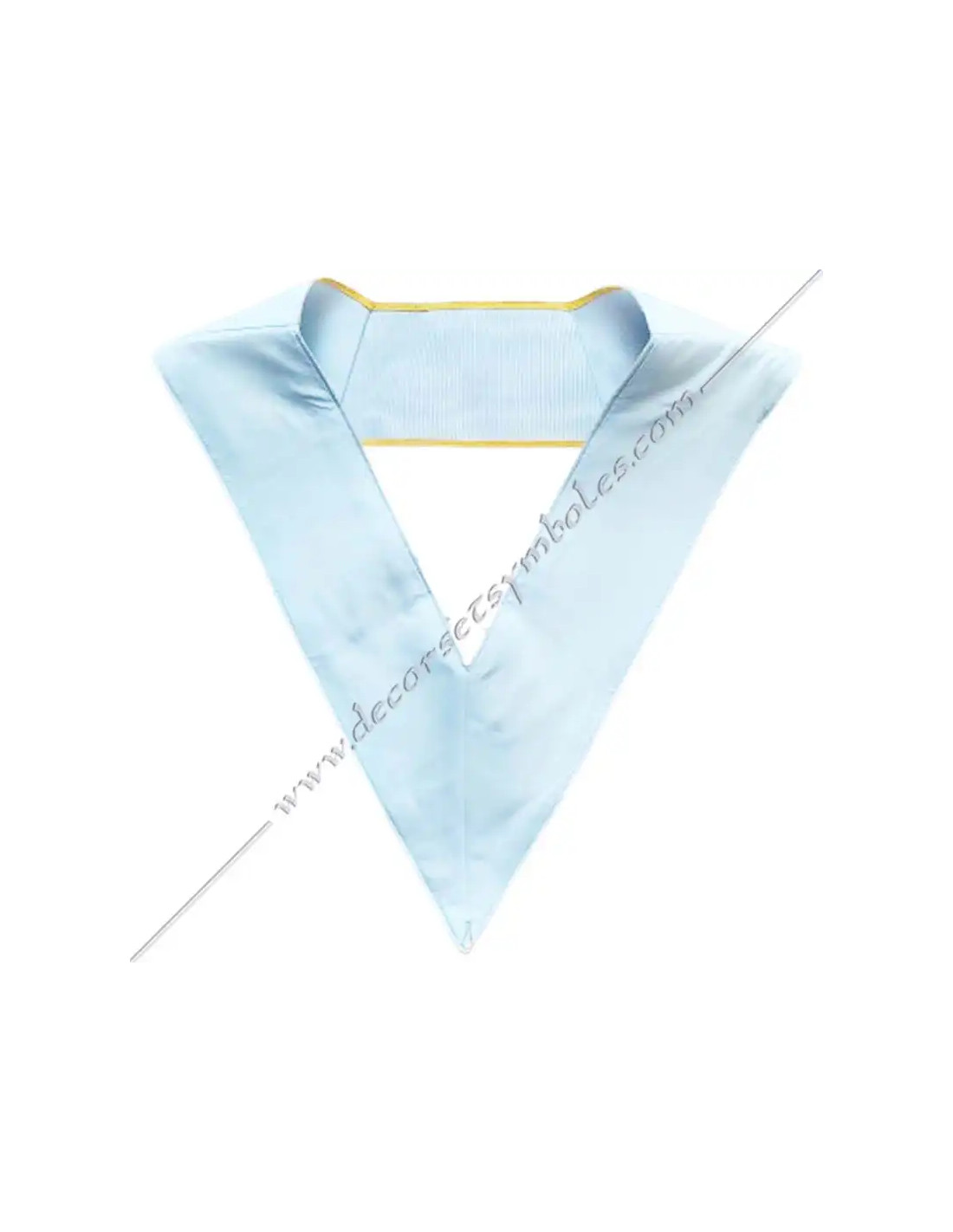 Masonic collar of Worshipful Master of the RER with red pattee cross